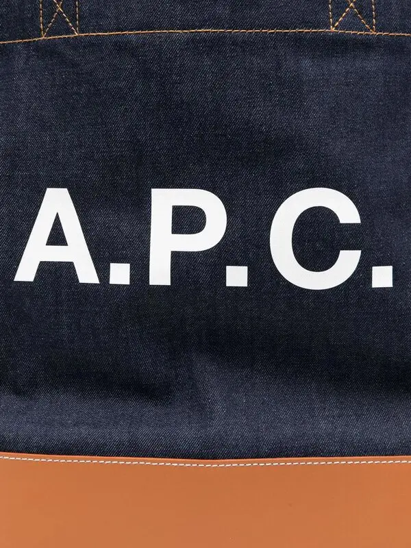 A.p.c. Axel Tote Bag - Brown