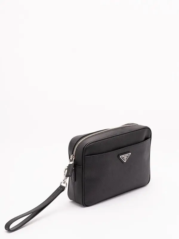 Prada Saffiano Leather Shoulder Bag