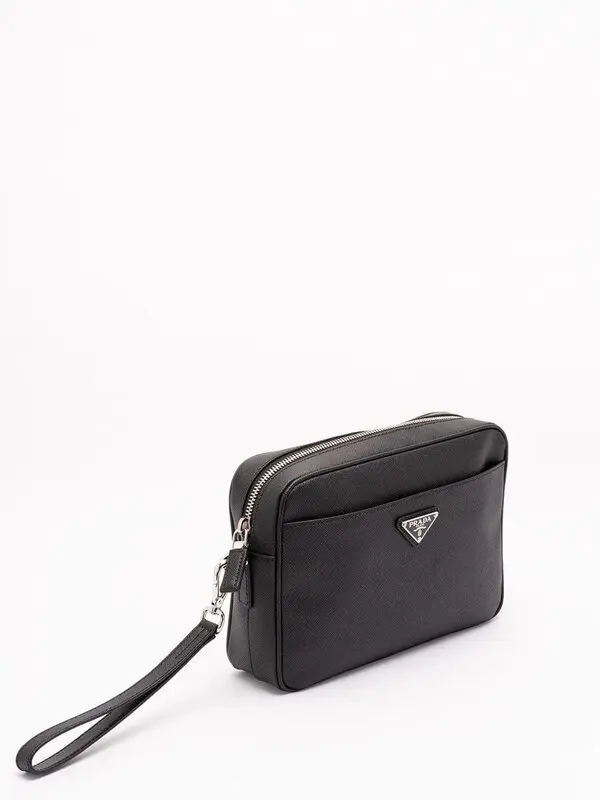 Prada Saffiano Leather Shoulder Bag - Multicolor
