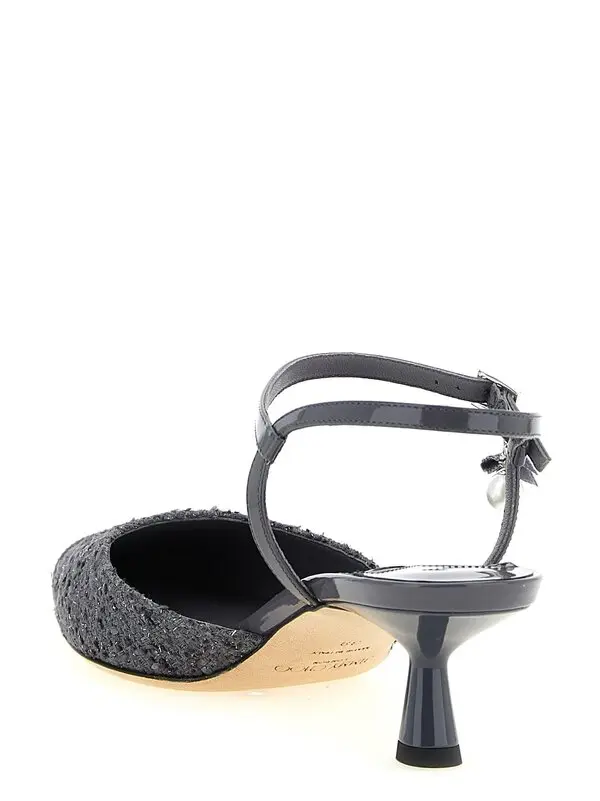 JIMMY CHOO Aren Slingback - Gray
