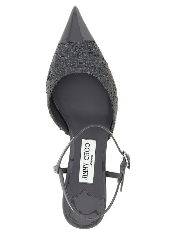 JIMMY CHOO Aren Slingback - Gray