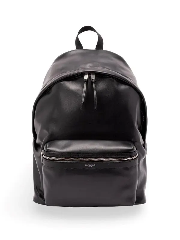 Saint Laurent Calf Leather Backpack - Multicolor
