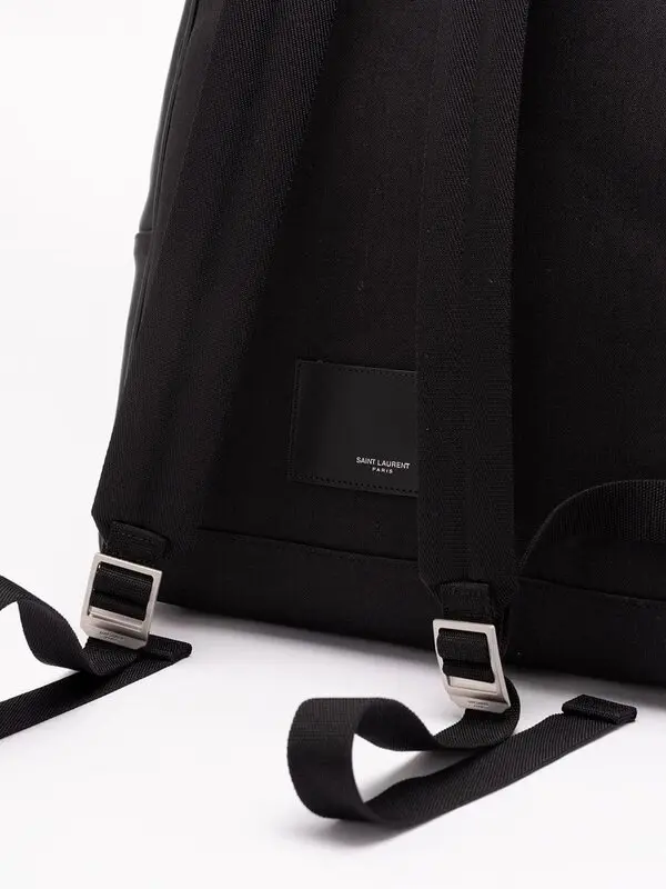 Saint Laurent Calf Leather Backpack - Multicolor