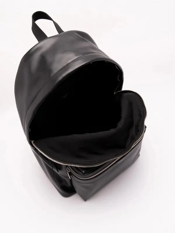 Saint Laurent Calf Leather Backpack - Multicolor