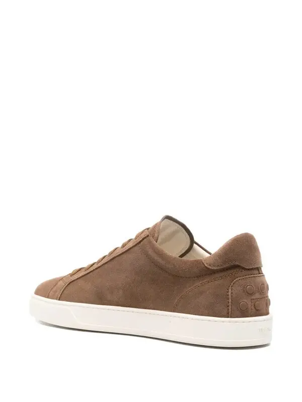 TOD'S Suede Sneakers With Stamped Logo