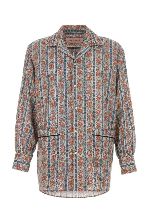 Valentino Garavani Voyage Pajama Shirt - Multicolor