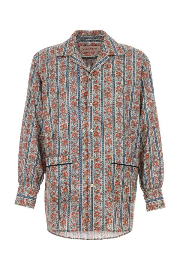 Valentino Garavani Voyage Pajama Shirt - Multicolor