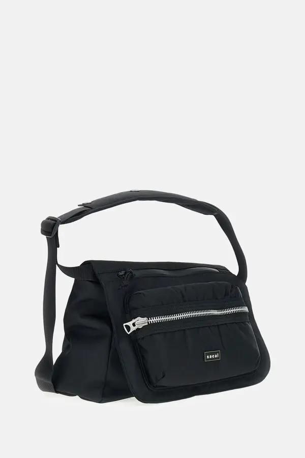 Sacai Technical Fabric Flap Shoulder Bag - Multicolor