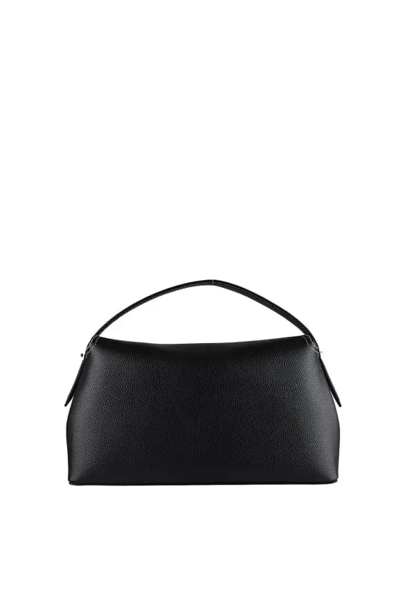 TOTEME T-lock Top Handle Bag - Black