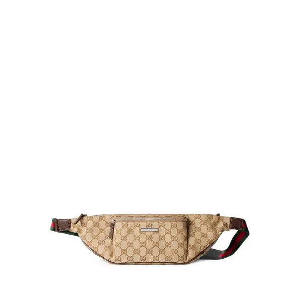 Gucci Monogram Canvas Waist Bag - Cream