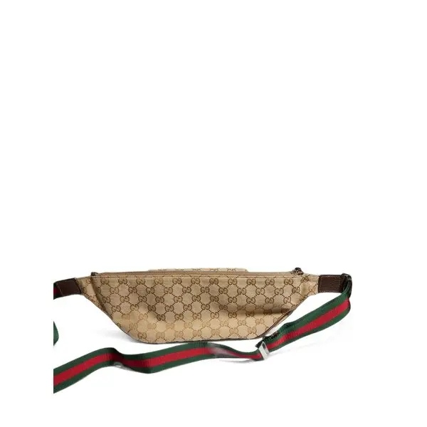 Gucci Monogram Canvas Waist Bag - Cream
