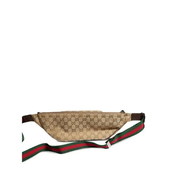 Gucci Monogram Canvas Waist Bag - Cream