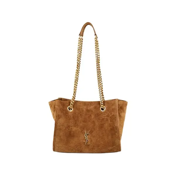 Saint Laurent Tote Bags - Brown