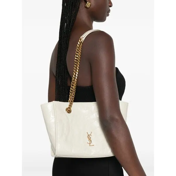 Saint Laurent Neutrals Shoulder Bags