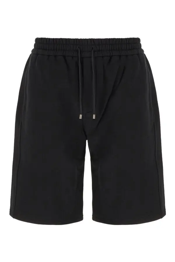 Saint Laurent Logo Detailed Drawstring Shorts - Multicolor