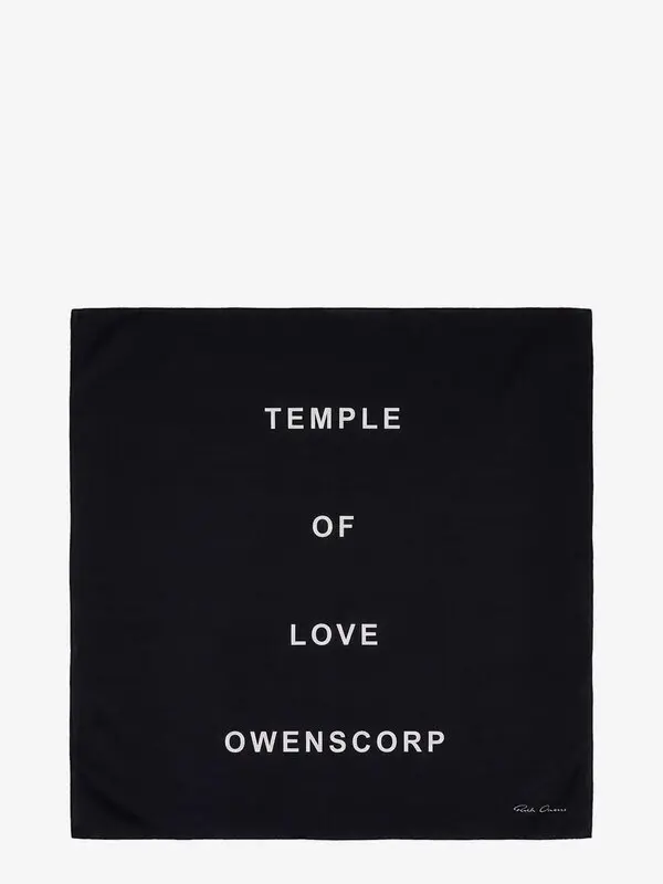 Rick Owens Modal And Silk Blend Scarf - Multicolor
