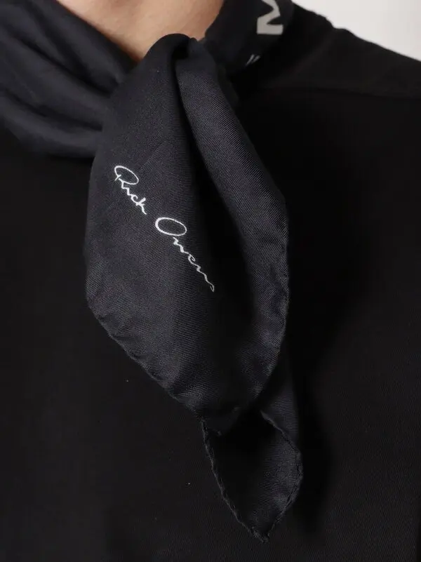 Rick Owens Modal And Silk Blend Scarf - Multicolor