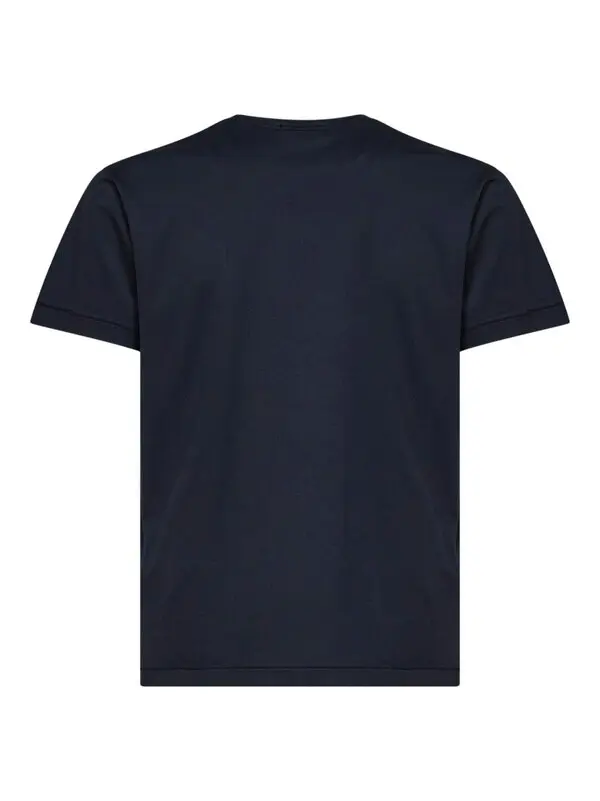 Stone Island Navy Blue 60/2 Cotton Jersey Slim-fit T-shirt - Multicolor
