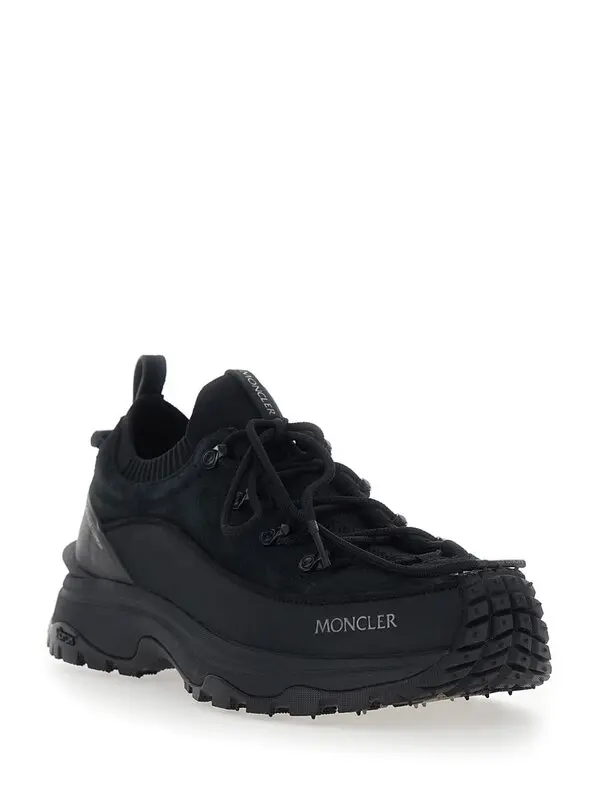 Moncler Trailgrip Leather Sneakers - Multicolor