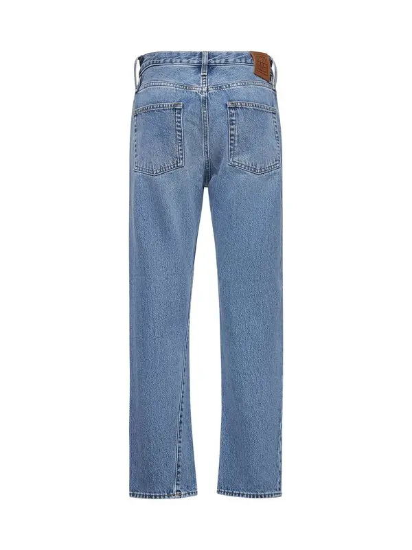 TOTEME Light Blue Denim Twisted Jeans