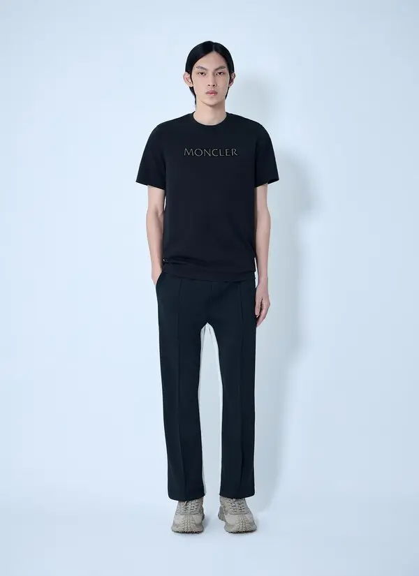 Moncler Elasticated Waist Straight Trousers