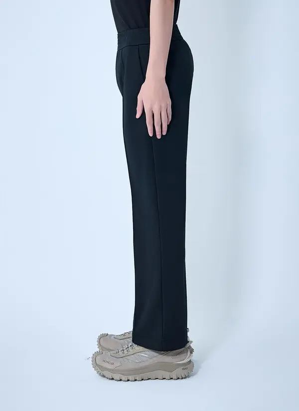 Moncler Elasticated Waist Straight Trousers