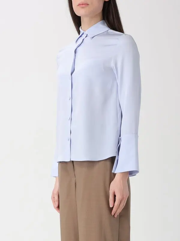 Max Mara Classic Stretch Silk Shirt