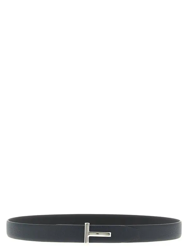 TOM FORD Hammered Reversible Belt - Multicolor