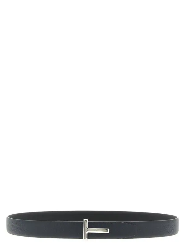 TOM FORD Hammered Reversible Belt - Multicolor