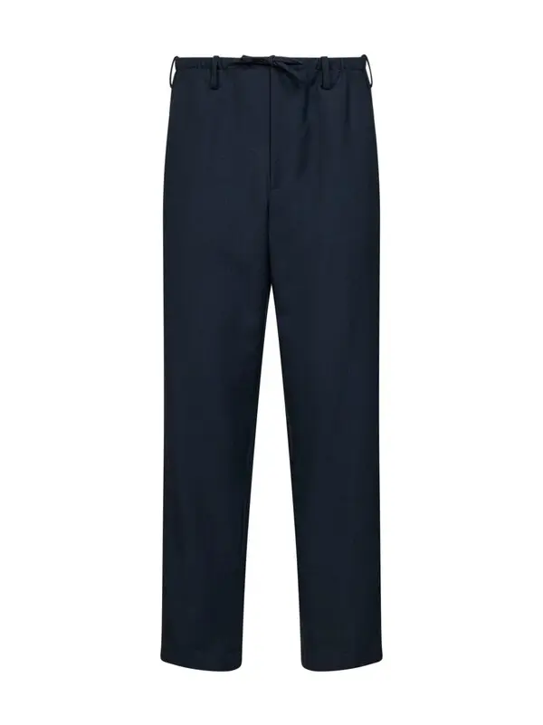Dries Van Noten Wool Penny Straight-leg Trousers - Multicolor