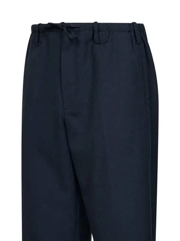 Dries Van Noten Wool Penny Straight-leg Trousers - Multicolor