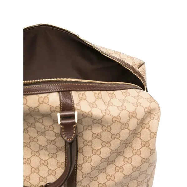 Gucci Neutrals Luggage & Holdalls
