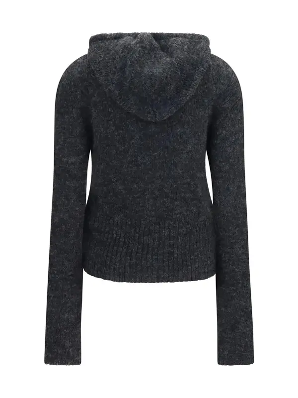 Our Legacy Alpaca-blend Zip-up Hoodie - Gray