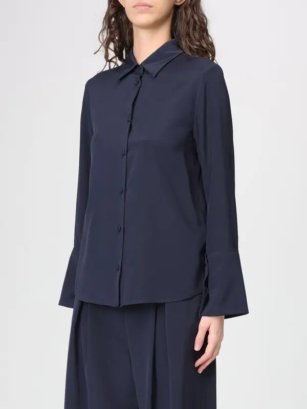 Max Mara Classic Stretch Silk Shirt
