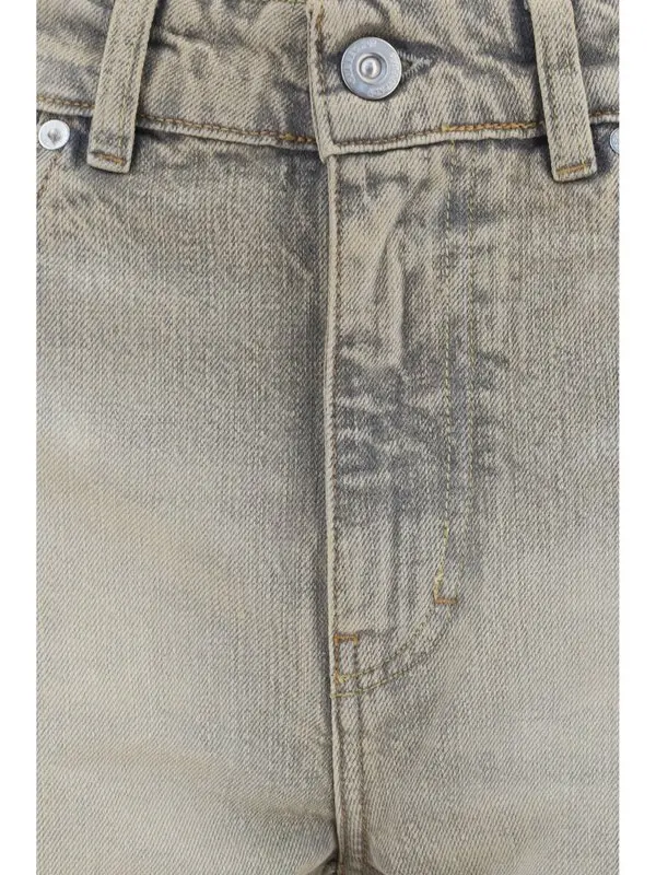 Our Legacy Straight-leg Denim Jeans - Gray