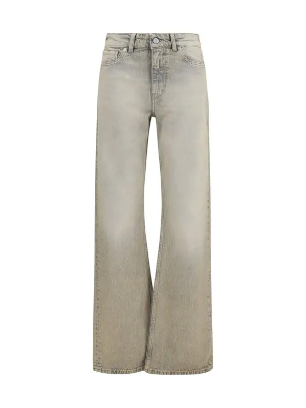 Our Legacy Straight-leg Denim Jeans - Gray