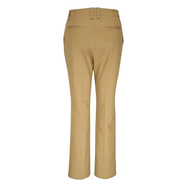 Saint Laurent Neutrals Trousers Straight Trousers