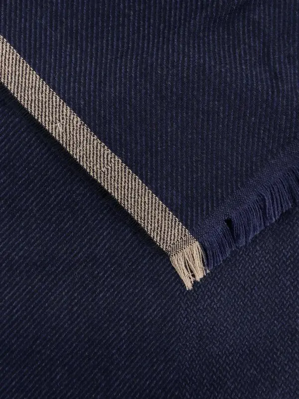Brunello Cucinelli Wool And Cashmere Scarf - Multicolor