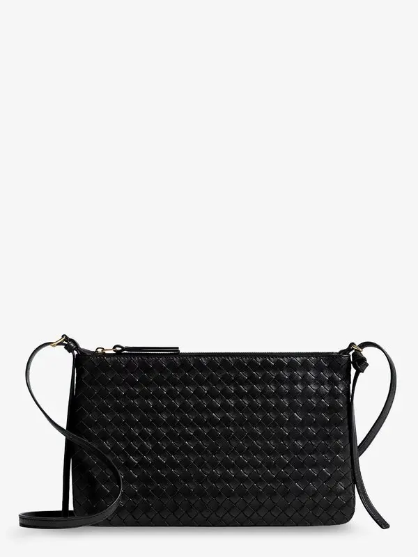 Bottega Veneta Pochette Intrecciato Piccolo Medium With Shoulder Strap - Multicolor