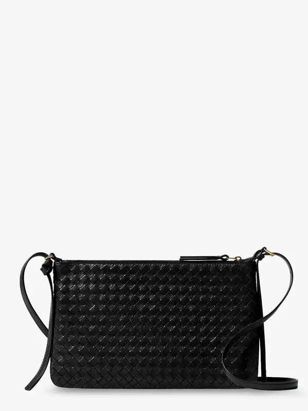 Bottega Veneta Intrecciato Leather Crossbody Bag - Multicolor
