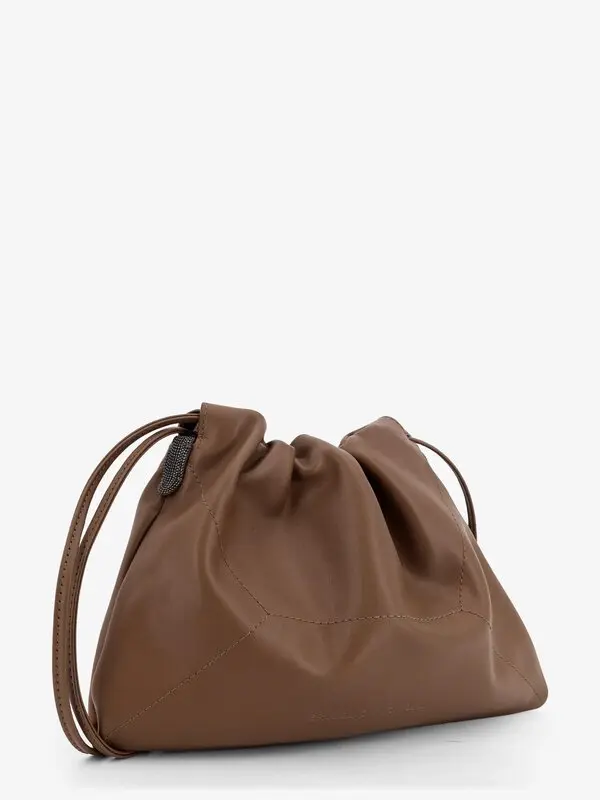 Brunello Cucinelli Leather Shoulder Bag - Multicolor