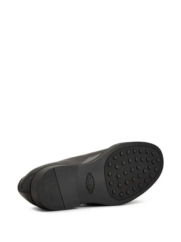 TOD'S Almond Toe Leather Derby