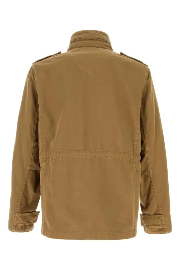 Burberry Camel Cotton Jacket