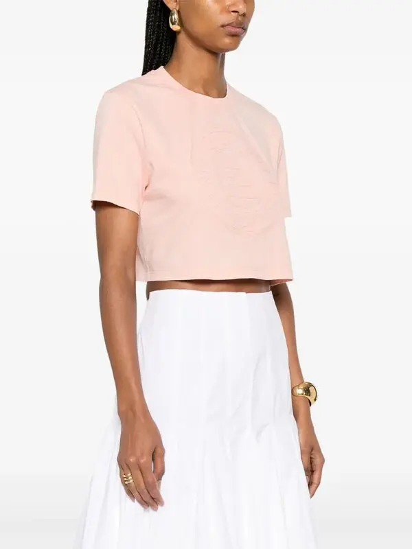 Fendi 3d Roma Cropped T-shirt