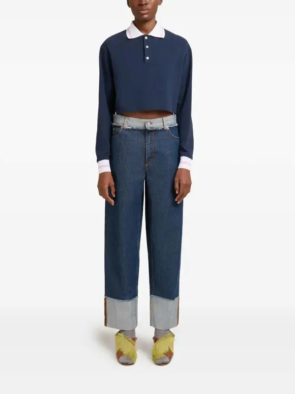 Marni Cuffed Jeans