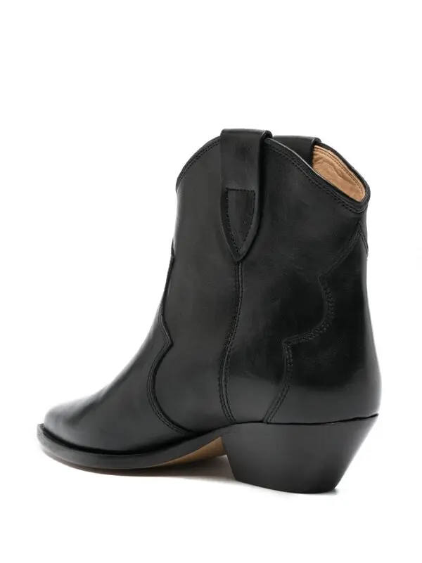 Isabel Marant Étoile Dewina Leather Cowboy Boots