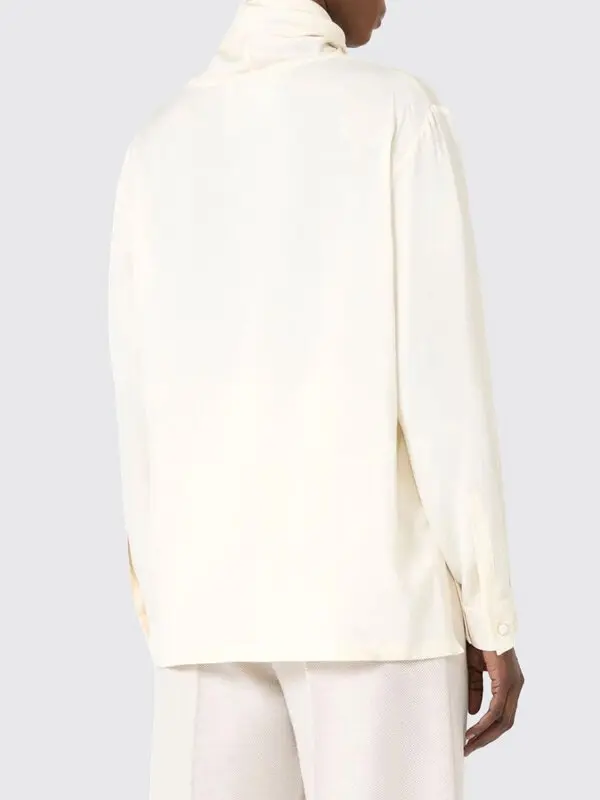 Max Mara Badia Silk Blouse - White