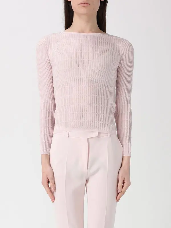 Max Mara Wool And Silk Sweater - Pink