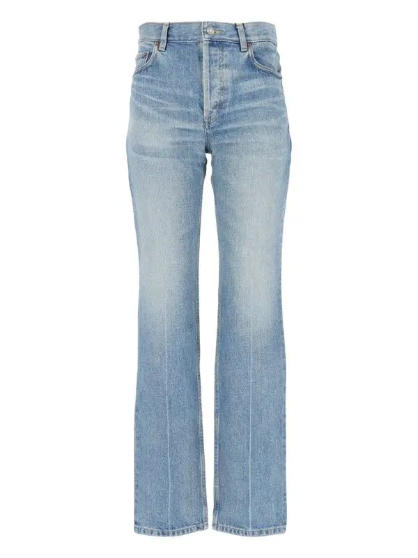 Saint Laurent Straight Jeans - Blue