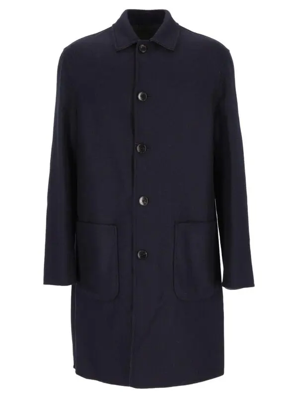Etro Soho Reversible Coat - Blue
